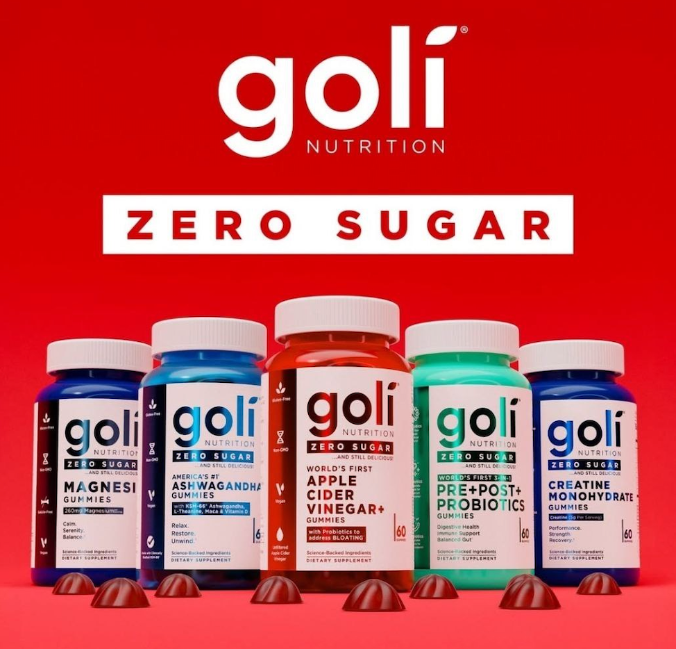 Goli Zero Sugar Collection | Apple Cider Vinegar, Ashwagandha+ & More